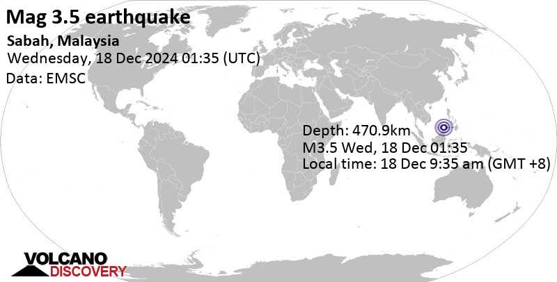 Lumbucan Island, Mimaropa, Philippines, Earthquakes: Latest Quakes ...