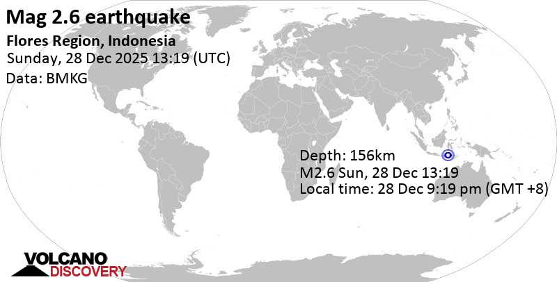 Latest Earthquakes in or Near Labuan Bajo, East Nusa Tenggara ...