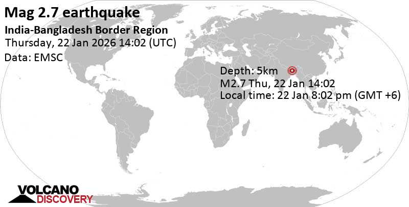 Bogra, Rajshahi Division, Bangladesh, Earthquakes: Latest Quakes ...