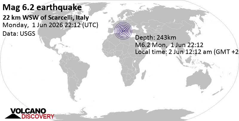 Sicily, Italy Earthquakes: Latest Quakes | VolcanoDiscovery