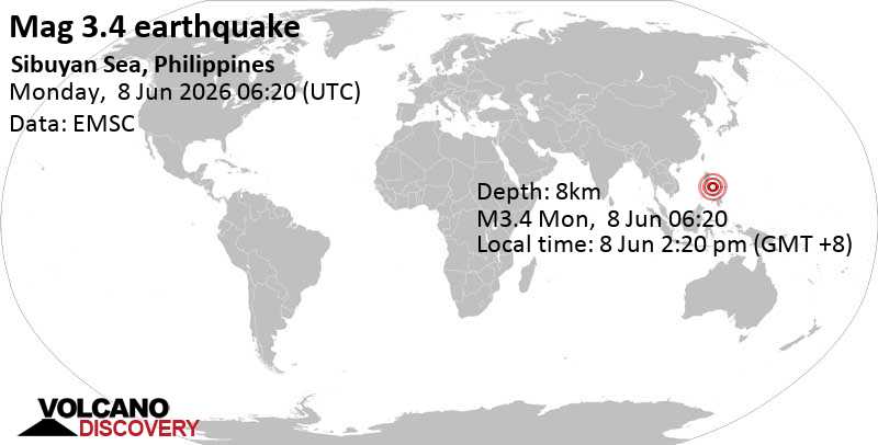 Latest Earthquakes in or Near Province of Albay, Bicol, Philippines ...