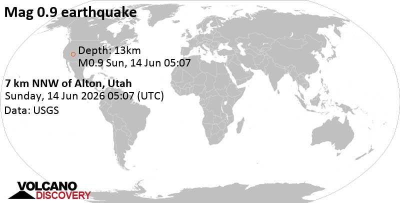 Bald Knoll Volcano Earthquakes: Latest Quakes Since 1970 | VolcanoDiscovery