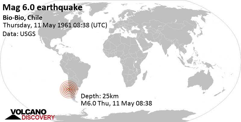 Quake Info: Very Strong Mag. 6.1 Earthquake - 17 km Northwest of ...