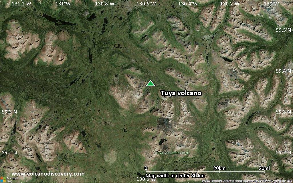 Tuya Volcano, Canada - Facts & Information | VolcanoDiscovery