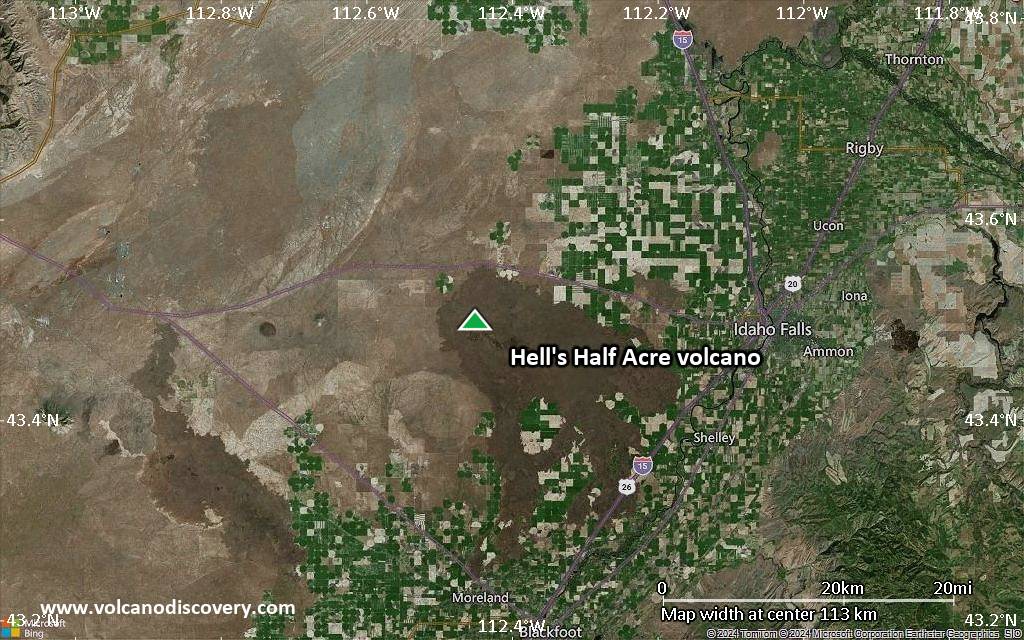 Hell's Half Acre Volcano, Idaho (Canada and USA (mainland)) - facts ...