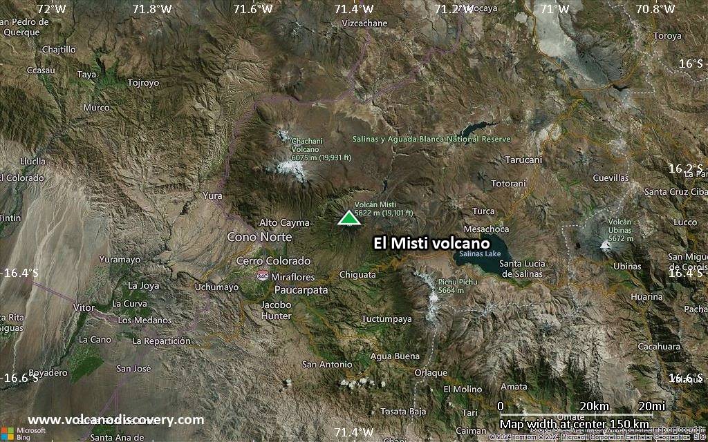 El Misti Volcano, Peru - Facts & Information | VolcanoDiscovery