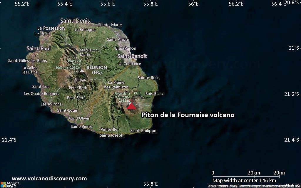 Piton de la Fournaise Volcan, - Infos | VolcanoAdventures