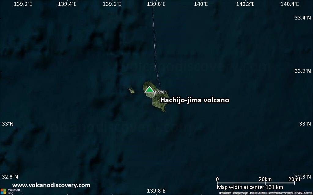 Hachijo-jima Volcano, Izu Islands (Japan) - facts & information ...