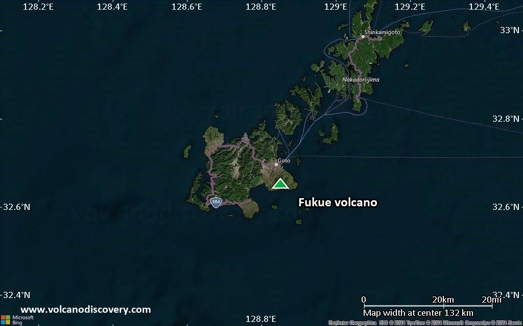 Fukue Volcano, Kyushu (Japan) - facts & information | VolcanoAdventures