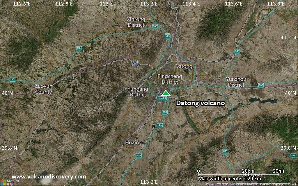 Datong Volcano, China - facts & information | VolcanoAdventures