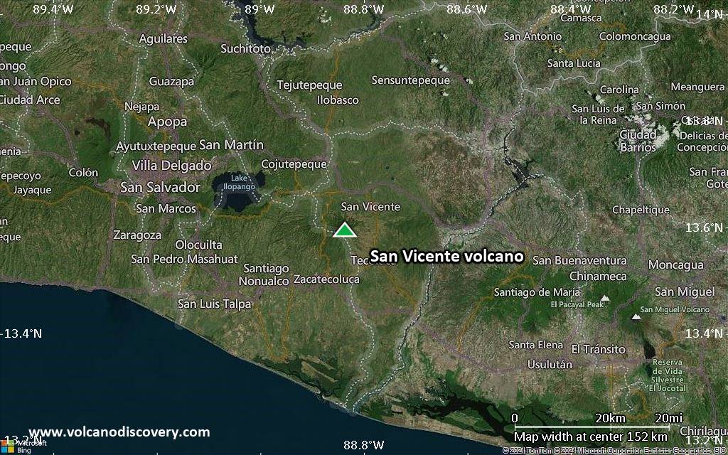 San Vicente Volcan, El Salvador - Infos | VolcanoAdventures