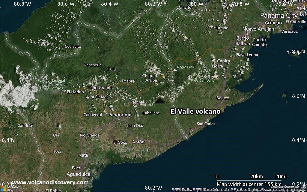 El Valle Volcano, Panamá - Facts & Information | VolcanoDiscovery