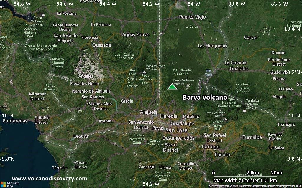 Barva Volcan, Costa Rica - Infos | VolcanoAdventures