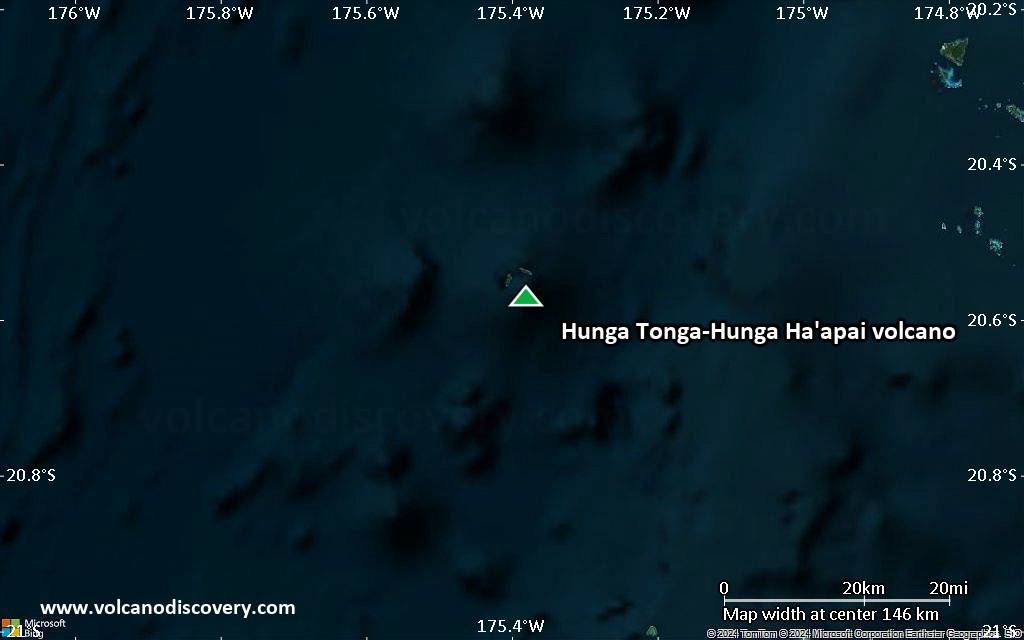 Terremotos Hoy: últimos sismos cerca del volcan Hunga Tonga-Hunga Ha ...