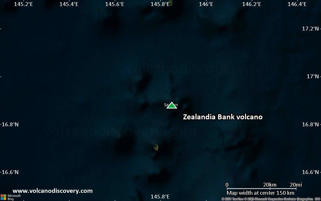Zealandia Bank Volcan, United States, Mariana Islands - Infos ...