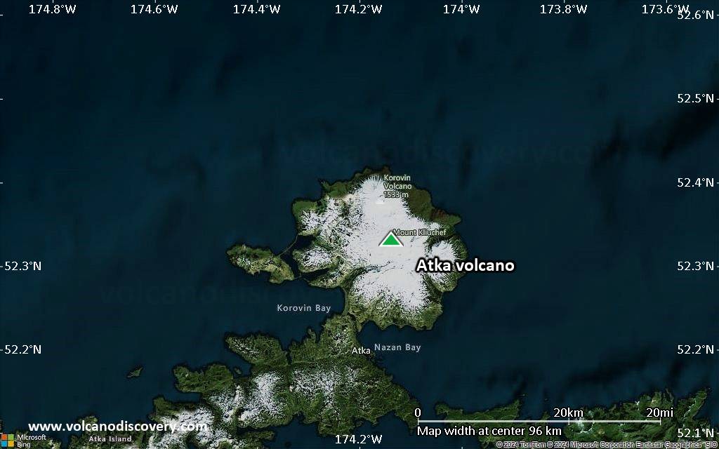 Atka Volcano, United States, Aleutian Islands - Facts & Information ...