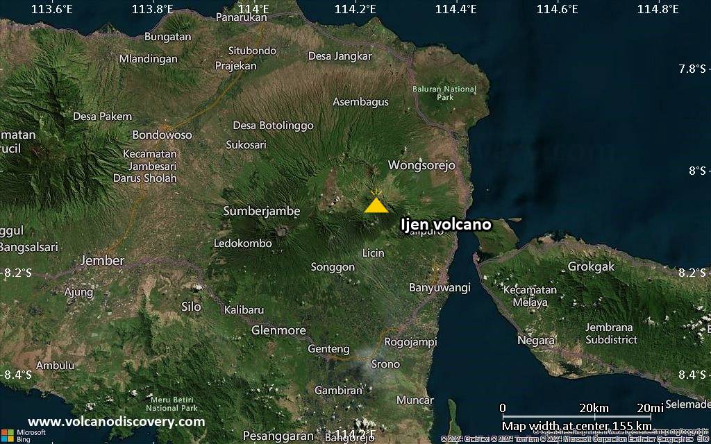 Ijen Volcano, East Java (Indonesia) - Facts & Information ...