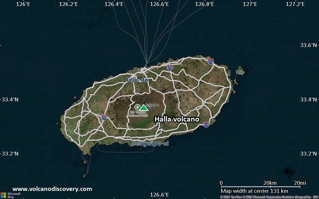 Halla Vulkan, South Korea - Information | VolcanoAdventures
