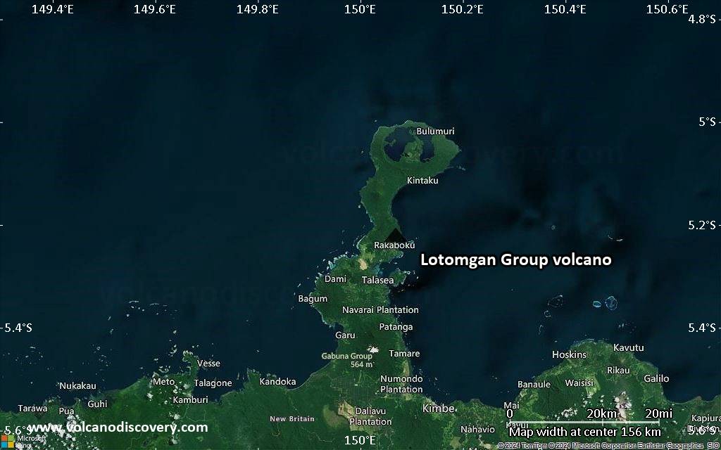 Lotomgan Group volcano (Papua New Guinea) facts & information ...