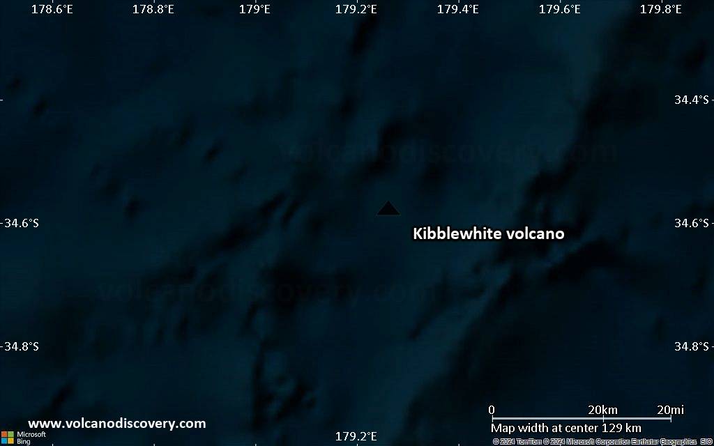 Kibblewhite volcano (New Zealand) facts & information | VolcanoAdventures