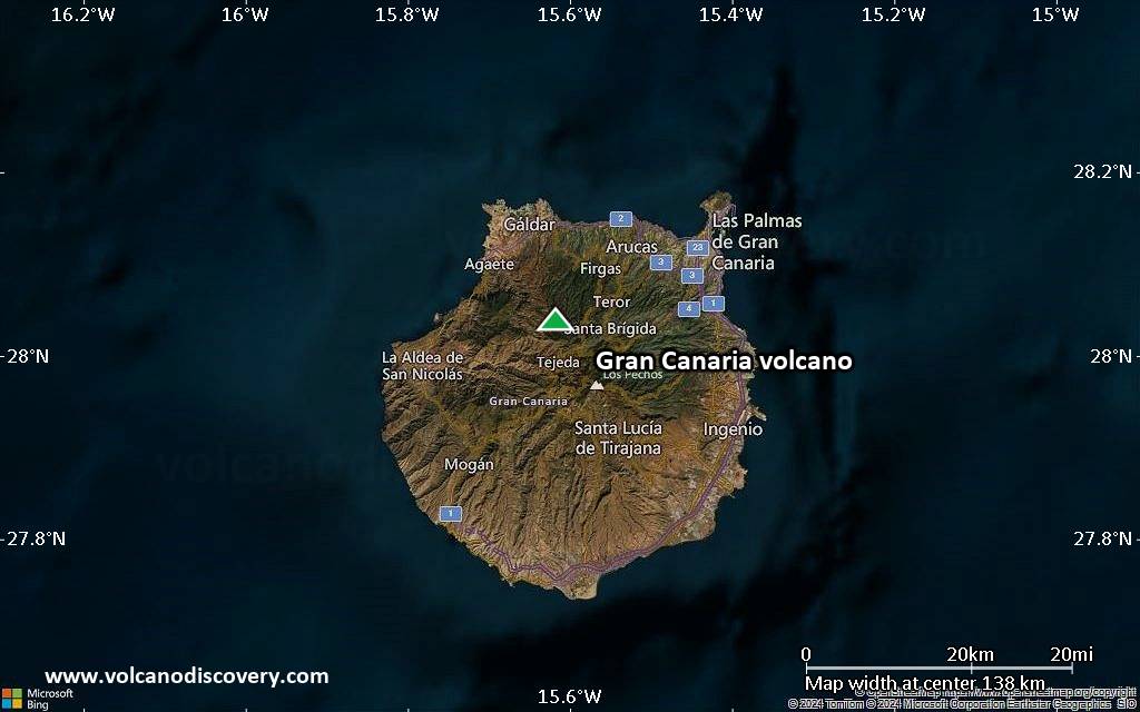 Gran Canaria Volcano, Spain - facts & information | VolcanoDiscovery