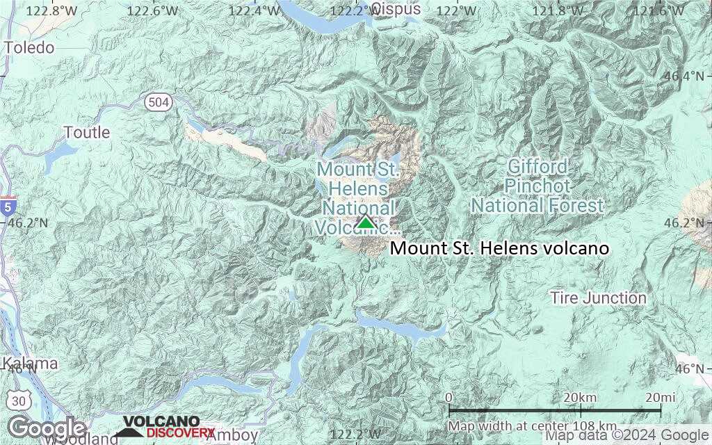 Mount St. Helens Volcan, Washington (Canada and USA (mainland)) - Infos
