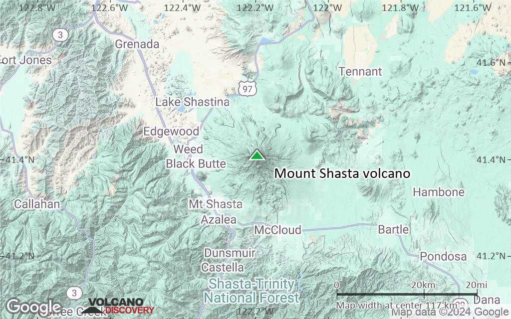 Mount Shasta Volcano, California (Canada and USA (mainland)) - Facts ...
