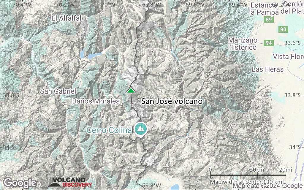 San José Volcano, Chile / Argentina - Facts & Information ...