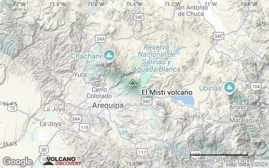 El Misti Volcano, Peru - Facts & Information | VolcanoDiscovery