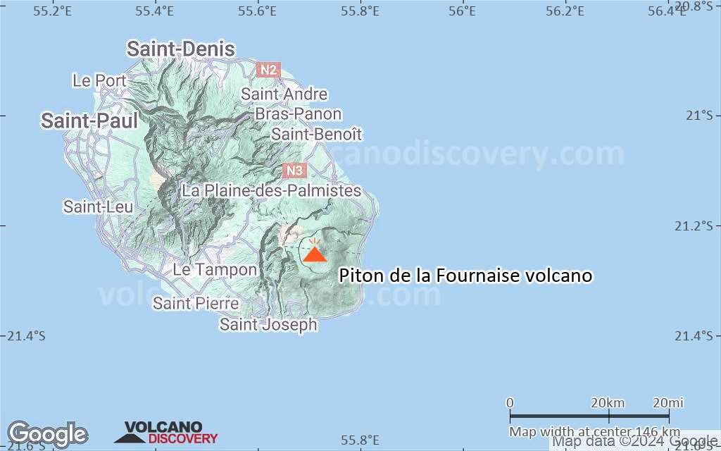 Piton de la Fournaise Volcan, - Infos | VolcanoAdventures