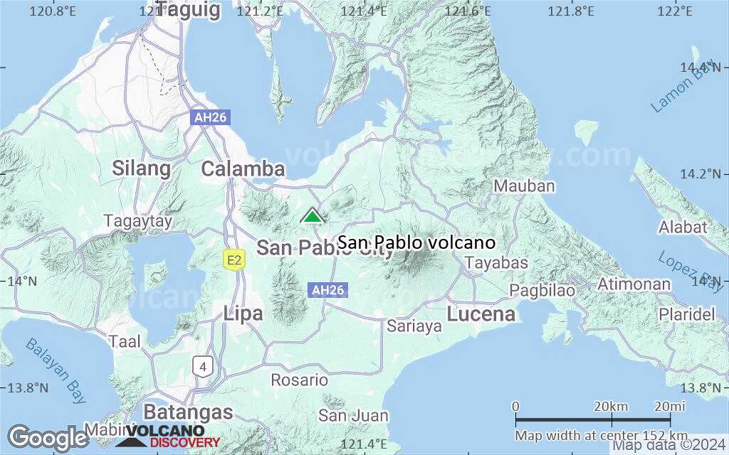 San Pablo Vulkan, Luzon Island (Philippines) - Information ...