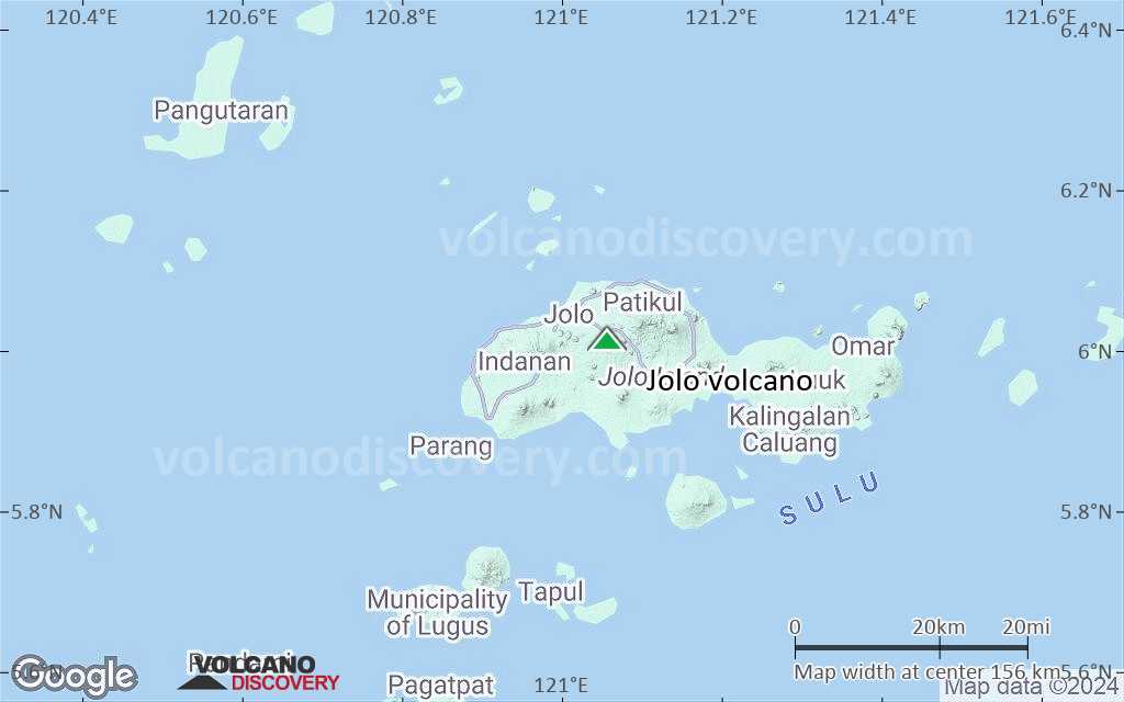 Jolo Volcano, Sulu Islands (Philippines) - Facts & Information ...