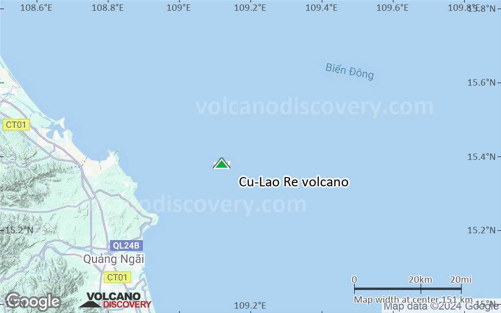 Cu-Lao Re Volcano, Vietnam - facts & information | VolcanoDiscovery