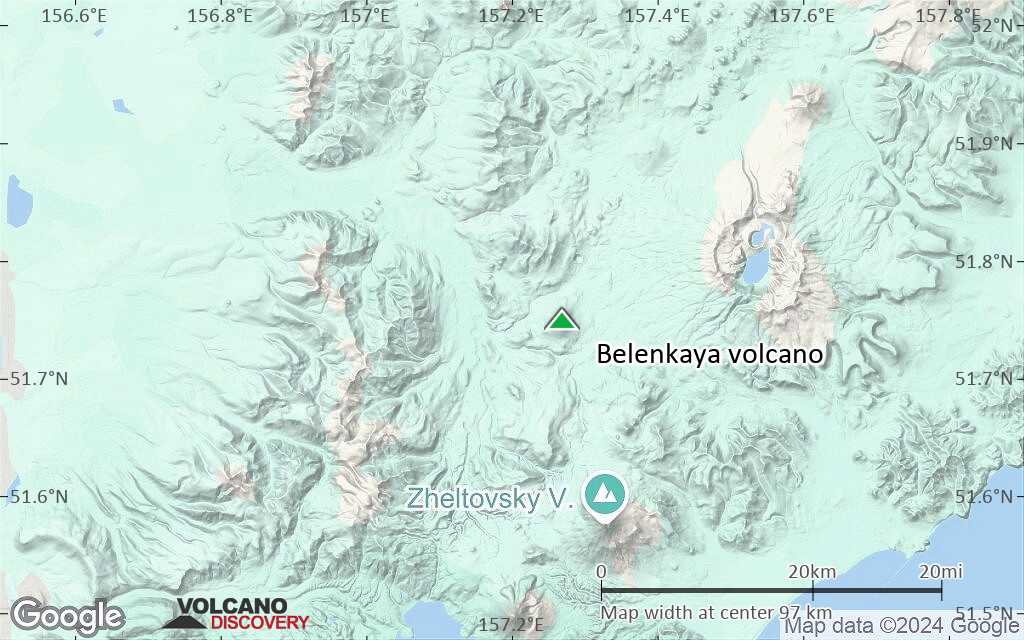 Belenkaya Volcano, Kamchatka, Russia - facts & information ...