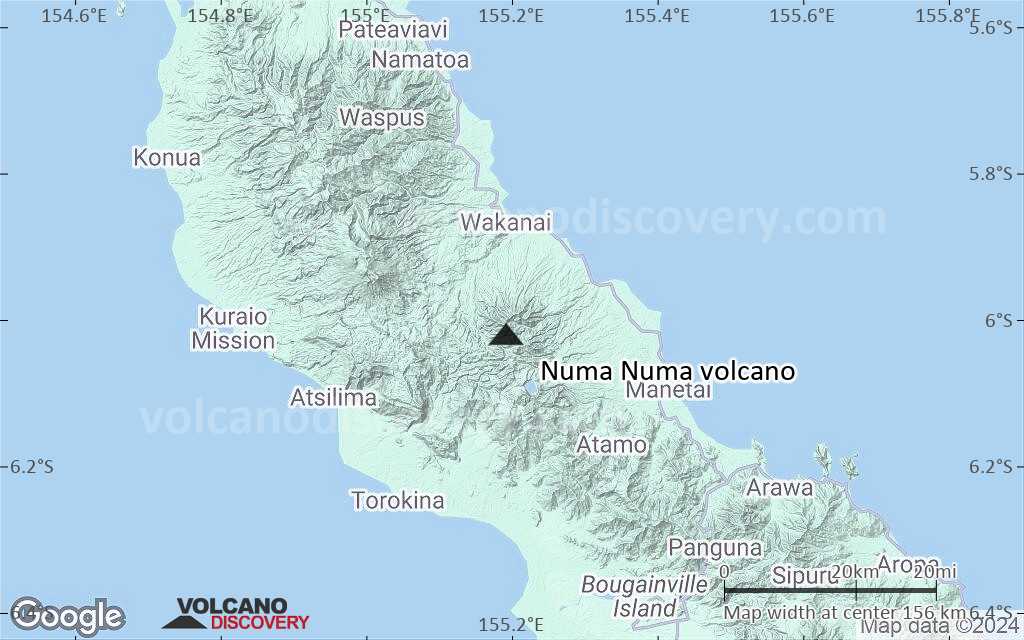 Numa Numa volcano (Papua New Guinea) facts & information ...