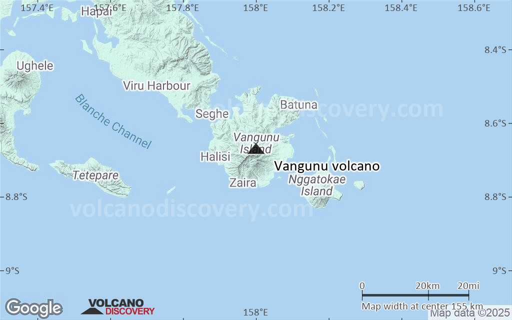 Vangunu volcano (Solomon Islands) facts & information | VolcanoAdventures