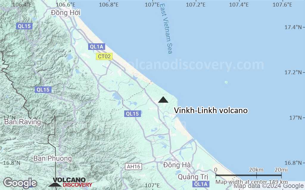 Vinkh-Linkh volcano (Vietnam) facts & information | VolcanoAdventures