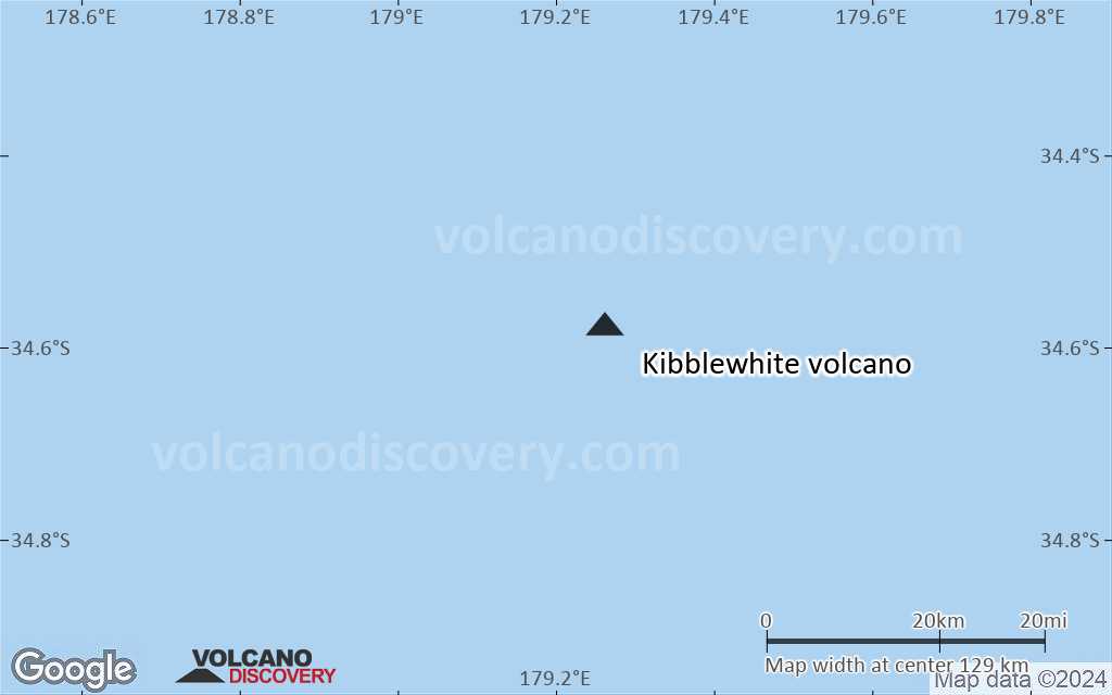 Kibblewhite volcano (New Zealand) facts & information | VolcanoAdventures