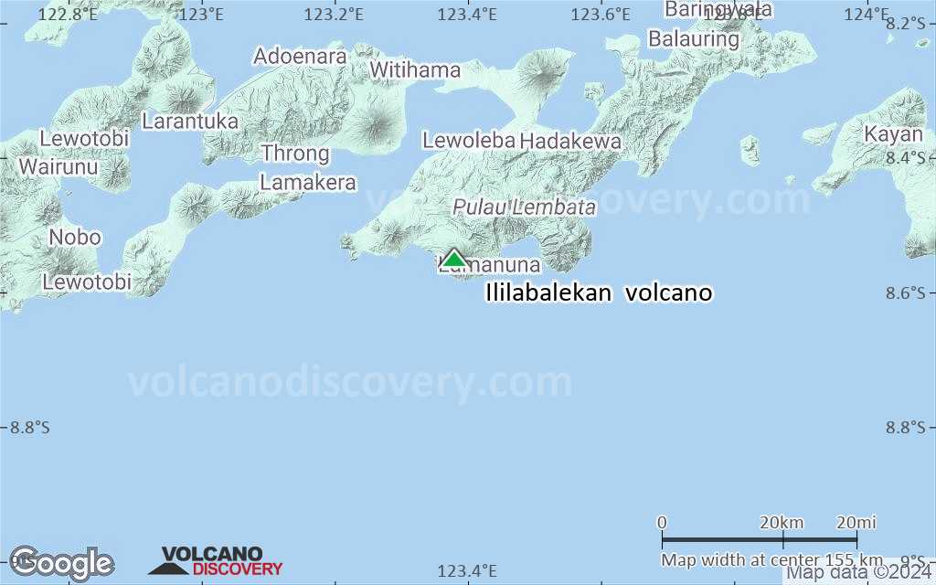 Ililabalekan Vulkan, Lesser Sunda Islands (Indonesien) - Information ...