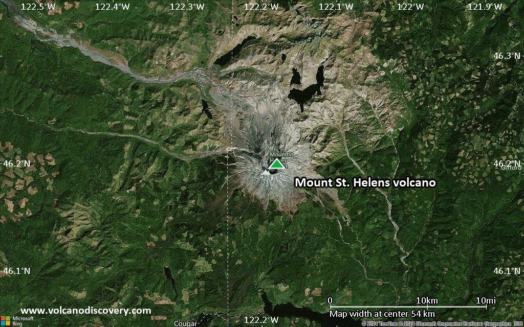 Mount St. Helens Volcan, Washington (Canada and USA (mainland)) - Infos