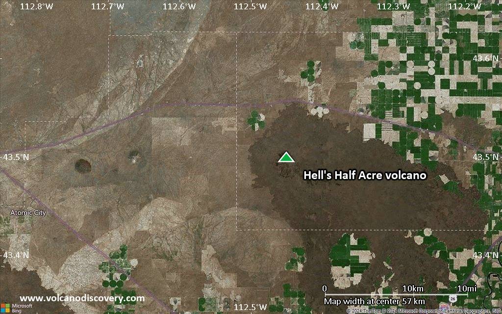 Hell's Half Acre Volcano, Idaho (Canada and USA (mainland)) - facts ...
