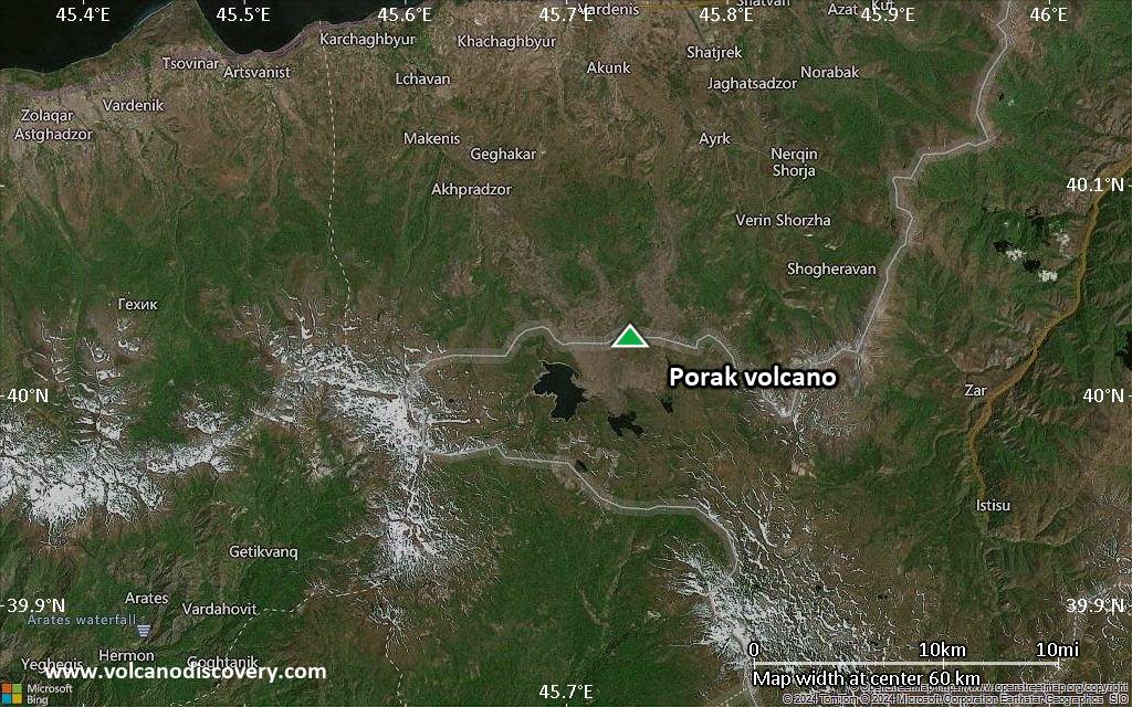 Porak Volcan, Armenia - Infos | VolcanoAdventures