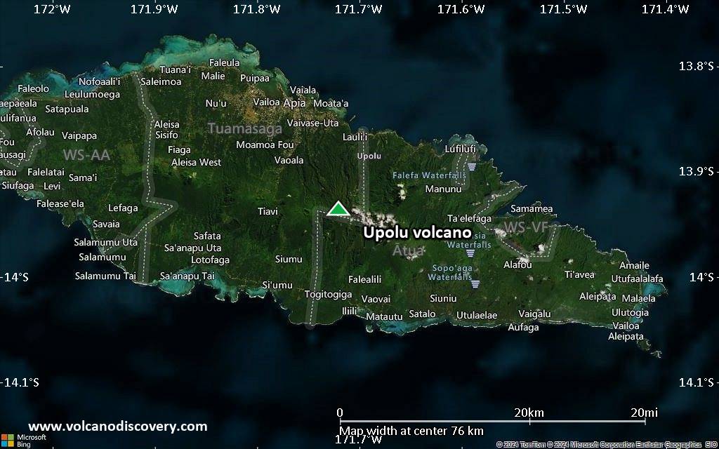 Upolu Vulkan, Samoa, Samoan Islands - Information | VolcanoAdventures