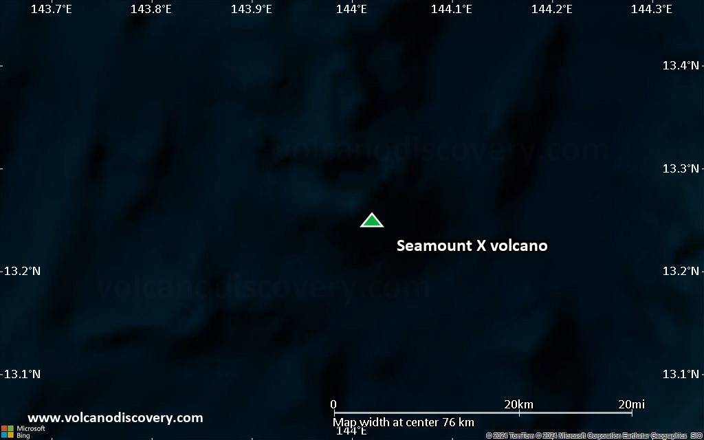 Seamount X Volcan, United States, Mariana Islands - Infos ...