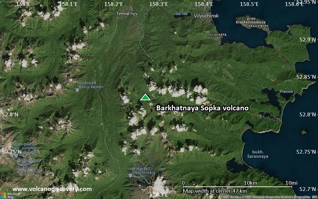 Barkhatnaya Sopka Vulkan, Kamchatka, Russia - Information ...