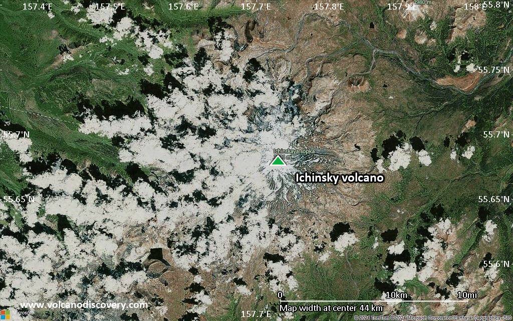 Ichinsky Volcano, Kamchatka, Russia - facts & information ...