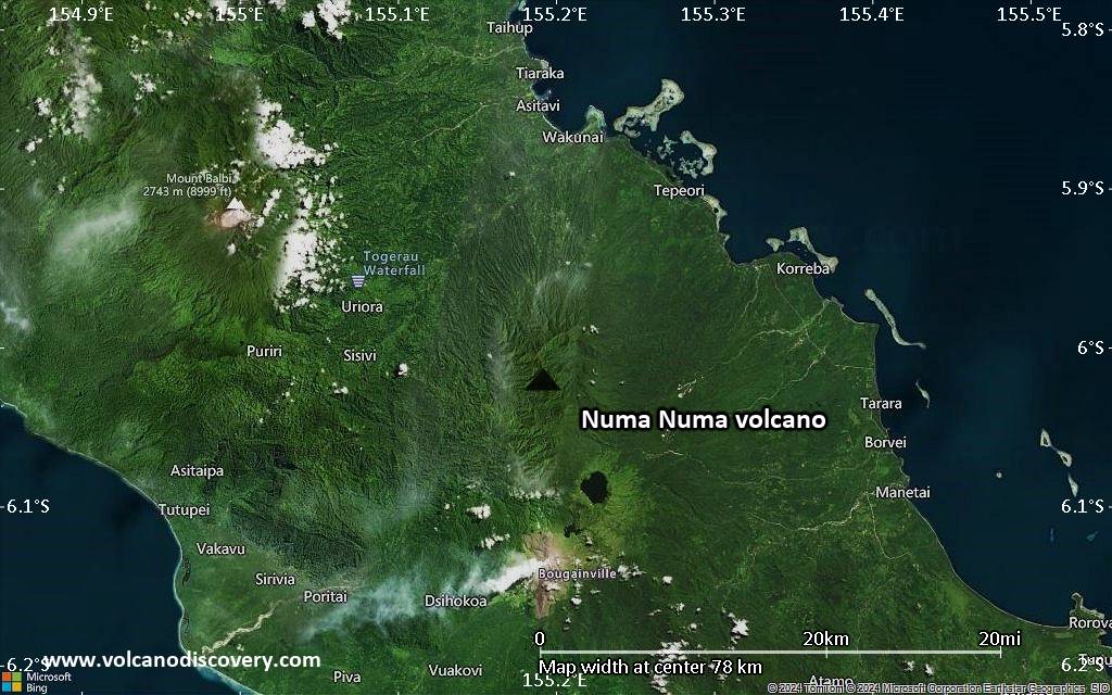 Numa Numa volcano (Papua New Guinea) facts & information ...