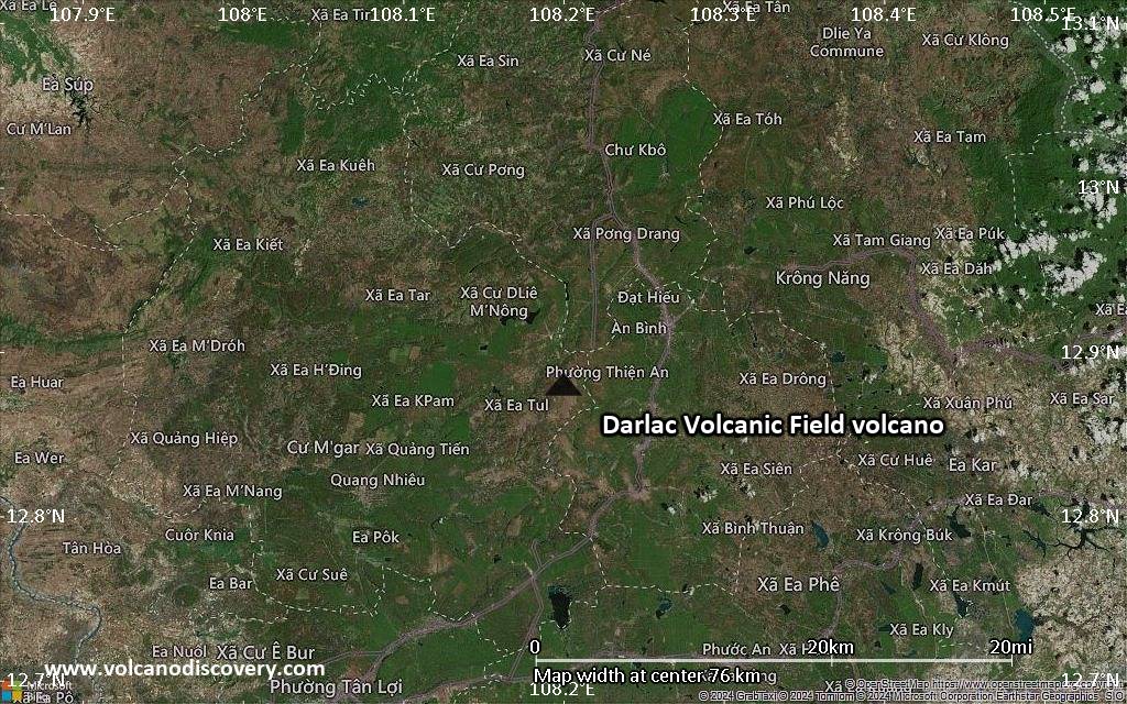 Darlac Volcanic Field volcano (Vietnam) facts & information ...