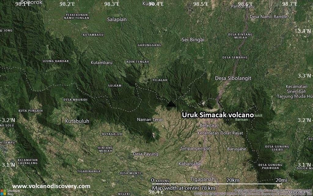 Uruk Simacak volcano (Sumatra, Indonesia) facts & information ...