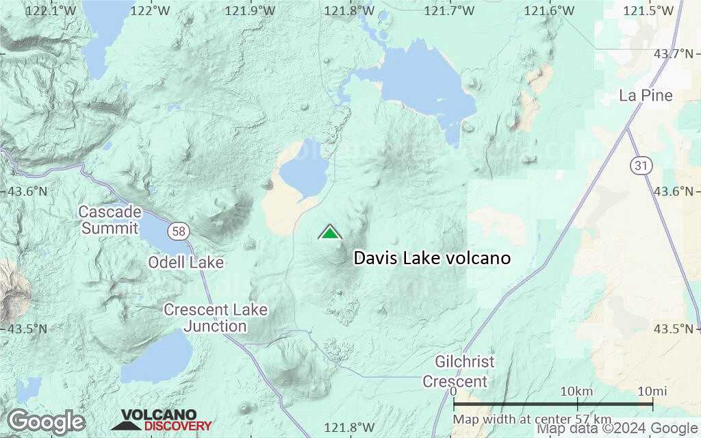 Davis Lake Oregon Map Explore More: Get Kids Engaged In Science